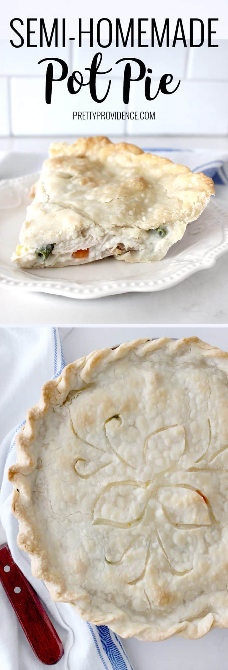 Semi Homemade Chicken Pot Pie - You will love this recipe!