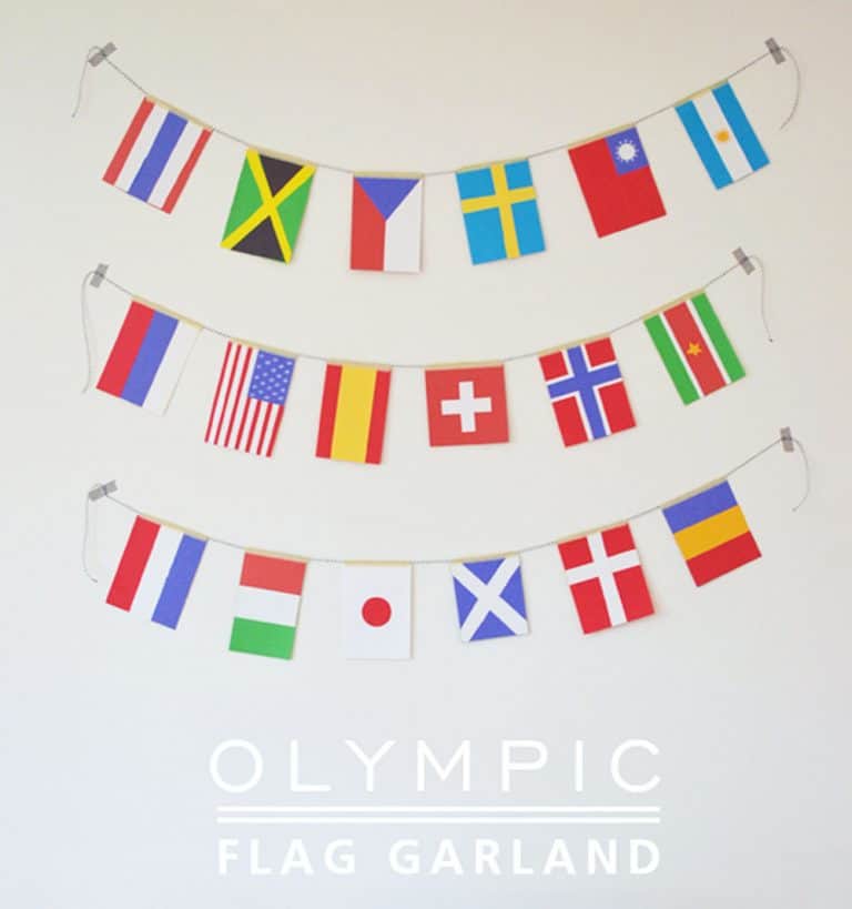 20 Olympic Themed Party Crafts and Recipes - Pretty Providence