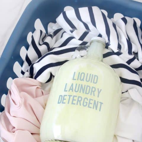 Homemade Liquid Laundry Detergent Recipe - Pretty Providence