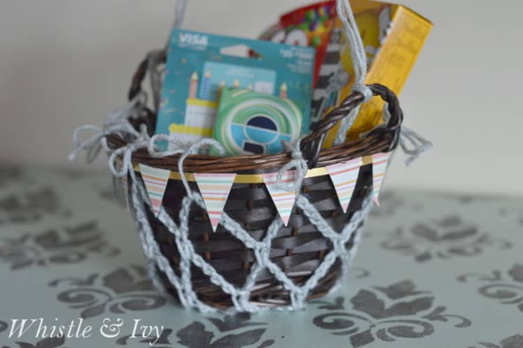 Gift Card Birthday Basket - Pretty Providence