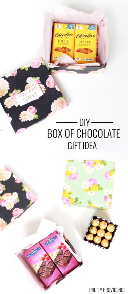 Easy DIY Chocolate Gift Basket - Pretty Providence