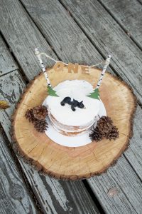 DIY Wooden Letter Cake Topper - Pretty Providence