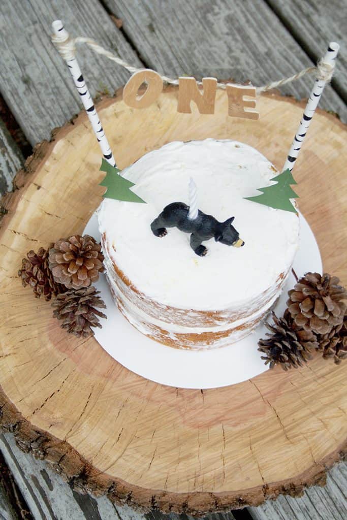 DIY Wooden Letter Cake Topper - Pretty Providence