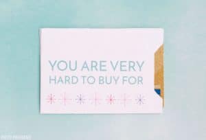 Funny Gift Card Sleeves for Christmas - Pretty Providence