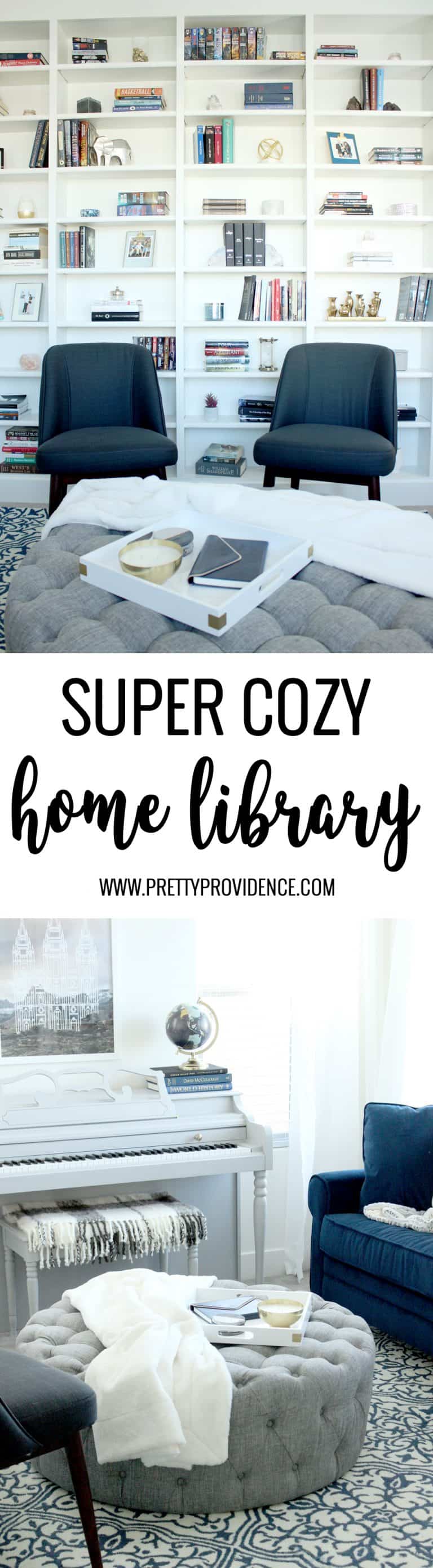 Cozy Home Library