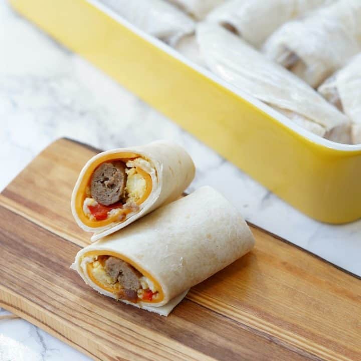 Make Ahead Breakfast Wraps You Can Freeze Pretty Providence