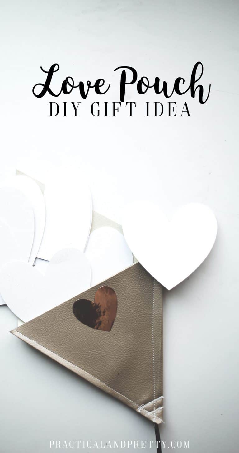 Love Pouch DIY Gift Idea - Pretty Providence
