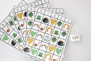 Free Printable St. Patricks Day Bingo Sheets and Calling Cards
