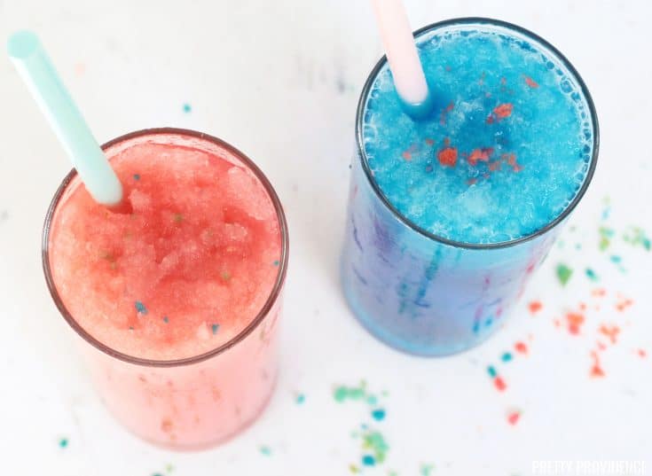 Sonic Slush with Pop Rocks Copycat - 5 Minute Slushie Recipe