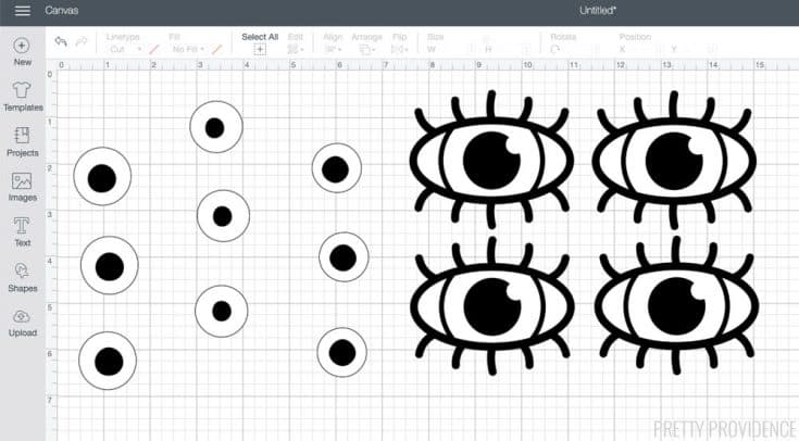 Felt Eyeball Garland - Super Fun and Easy Halloween Decoration