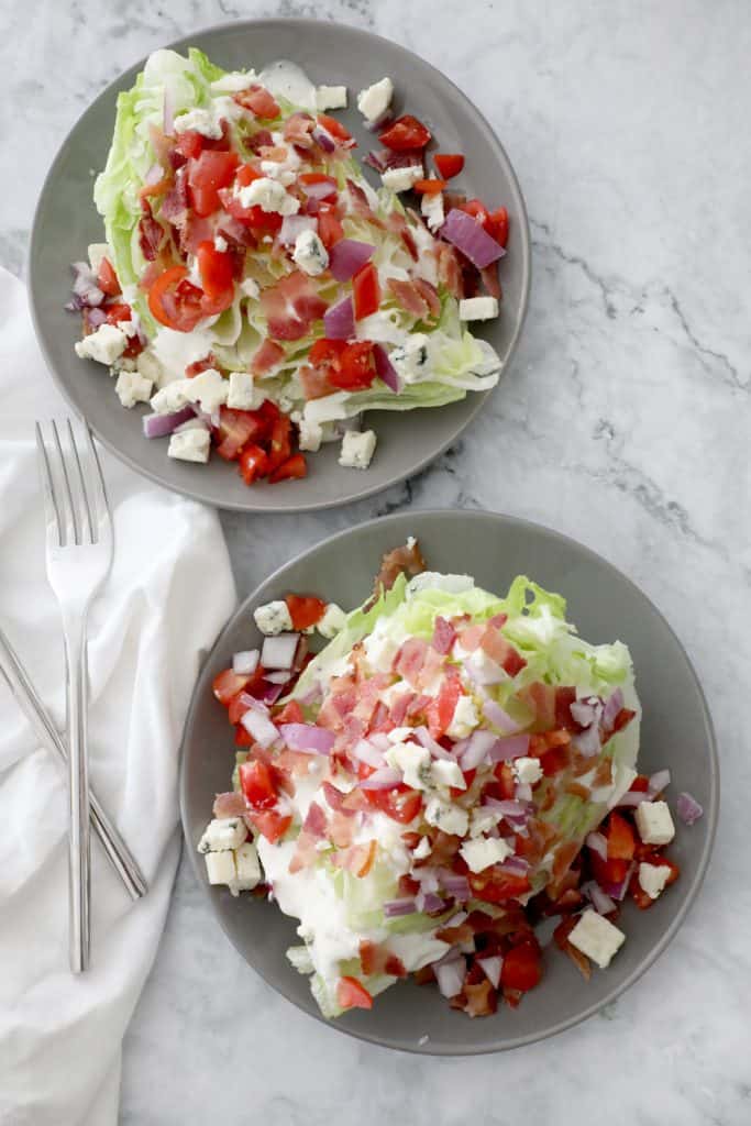 Easy and Delicious Wedge Salad - Pretty Providence