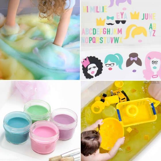 Bath Time Activities for Toddlers + Little Kids - Pretty Providence
