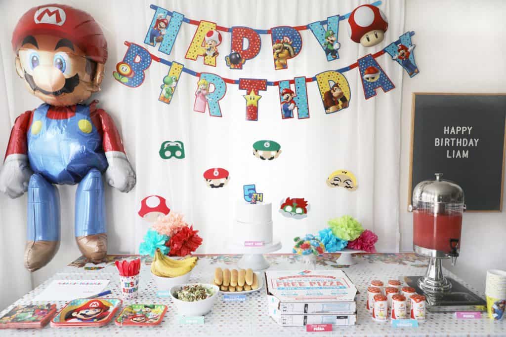 Mario Birthday Party - Pretty Providence