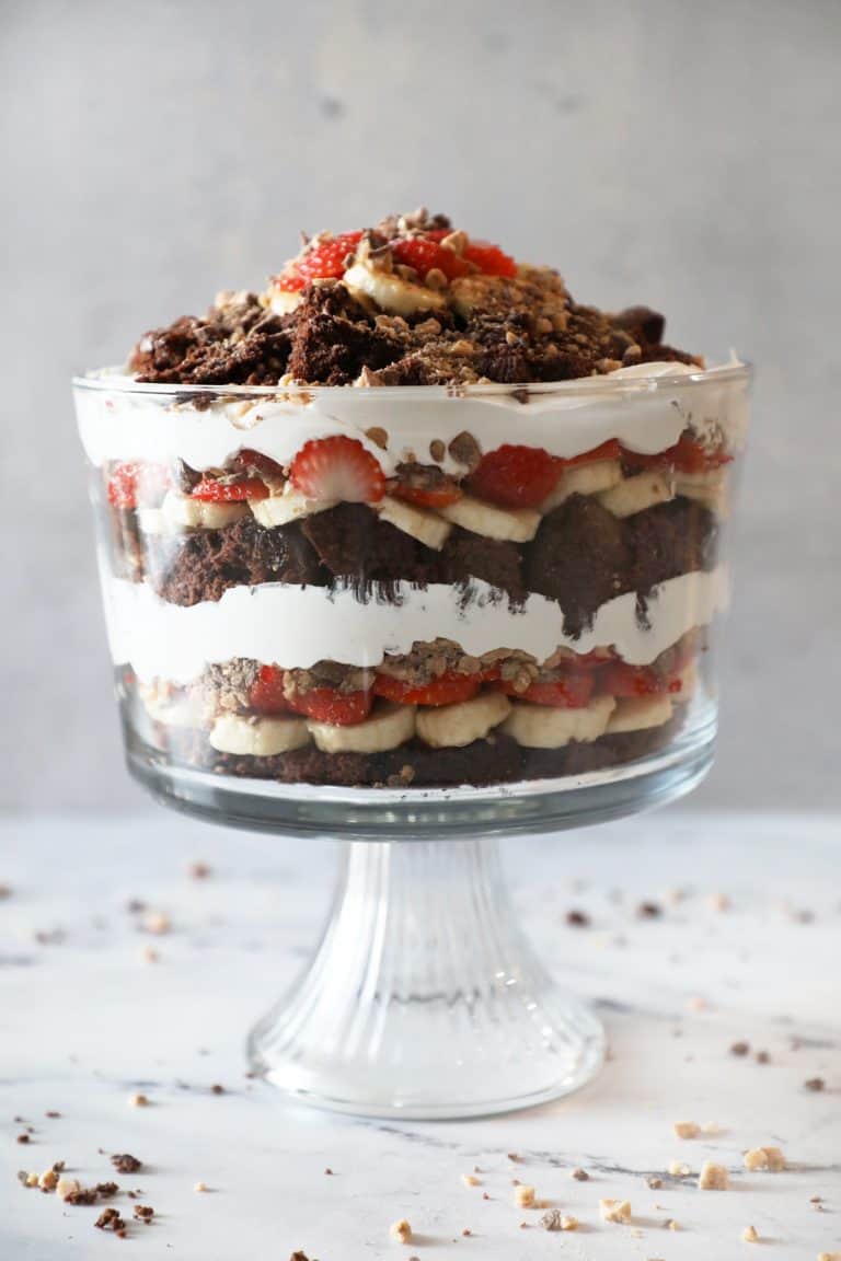 Brownie Trifle Recipe with Heath Bar - Pretty Providence