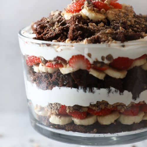 Brownie Trifle Recipe with Heath Bar - Pretty Providence