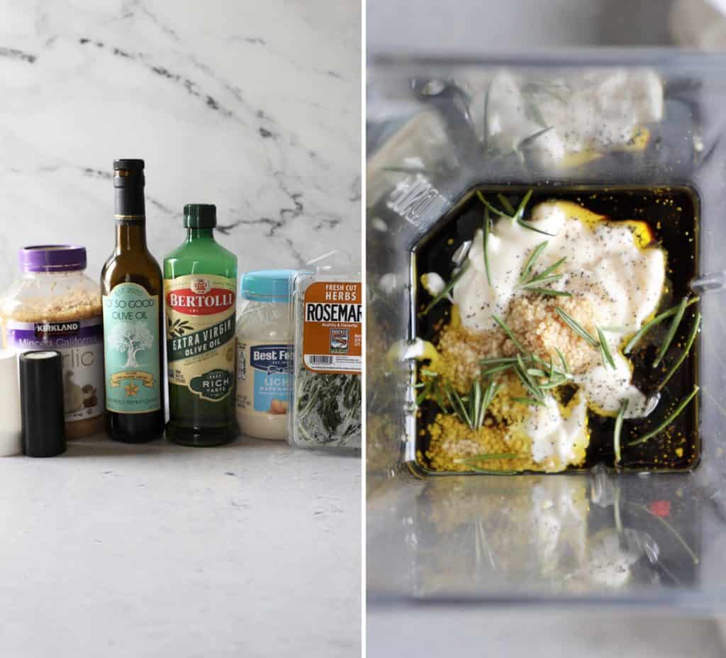 Creamy Balsamic Dip - Olive Oil and Vinegar Bread Dip