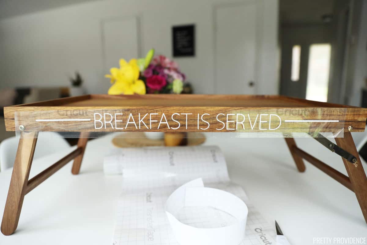 DIY Breakfast In Bed Tray and Kit - Pretty Providence