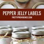 Pepper Jelly Labels For Gifting - Pretty Providence