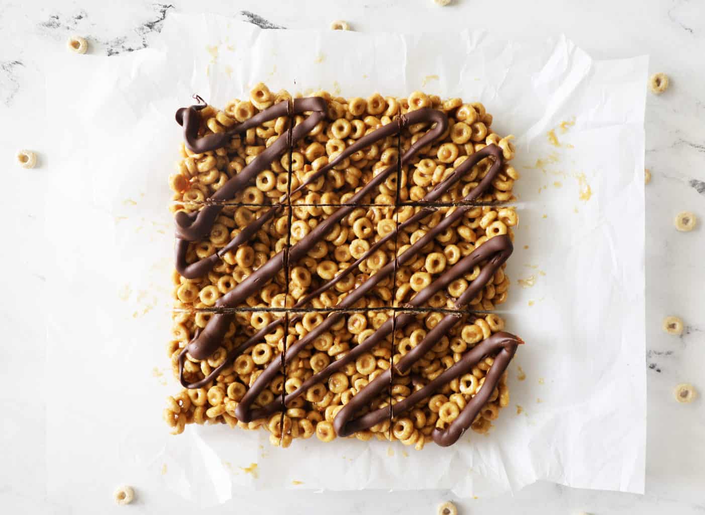 The Best Peanut Butter Cheerio Bars - Pretty Providence