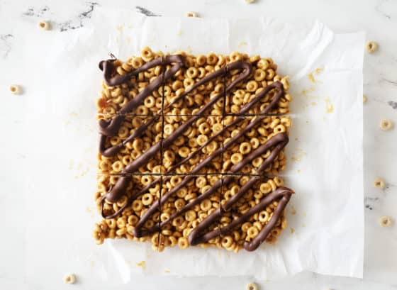 The Best Peanut Butter Cheerio Bars - Pretty Providence