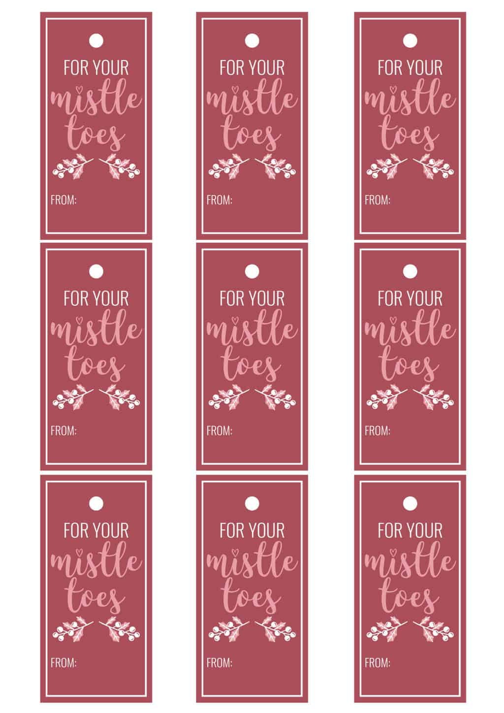 For Your Mistletoes Gift - Pretty Providence