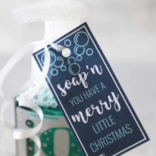 Soap Christmas Tag - Soap'n You Have a Merry Christmas