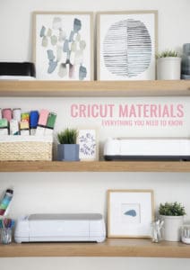 Cricut Materials - Everything You Need to Know - Pretty Providence