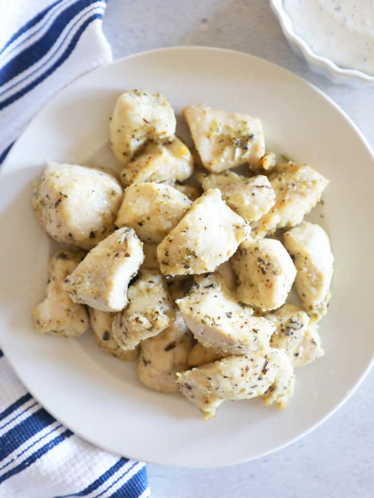 Oven Baked Chicken Bites - Pretty Providence