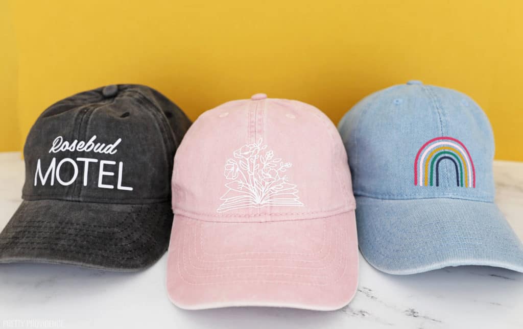 How To Make Custom Hats With Cricut Pretty Providence