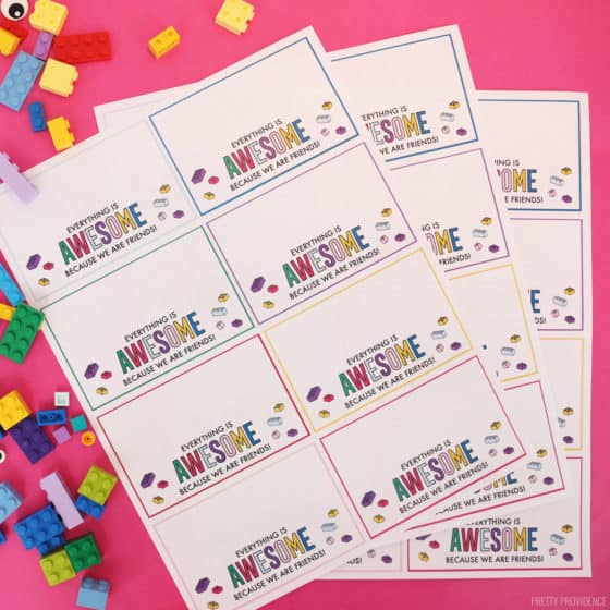 Free Printable Lego Valentines - Pretty Providence