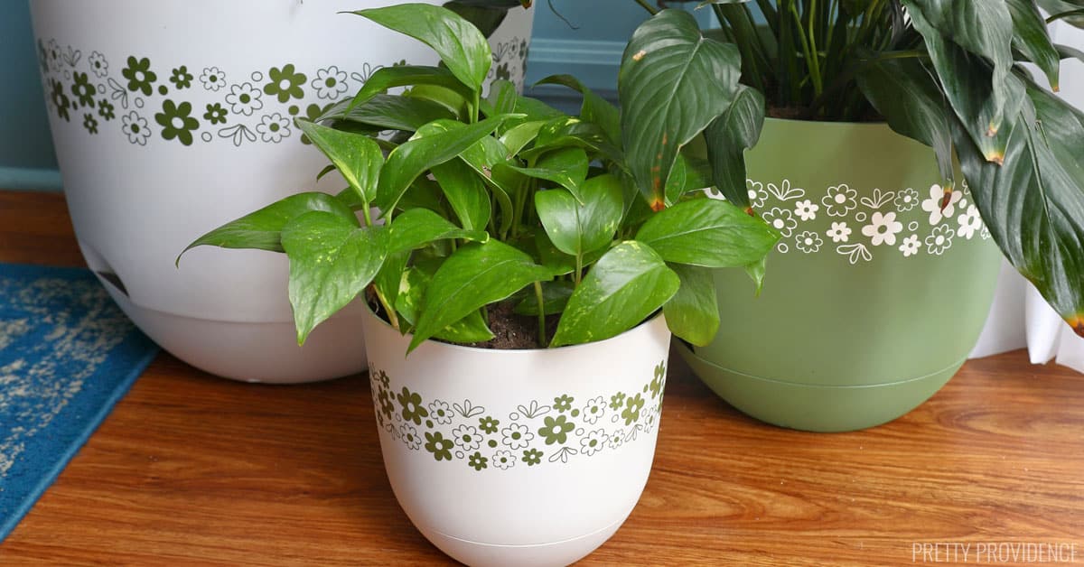 Vintage Pyrex Inspired Plant Pots - Pretty Providence