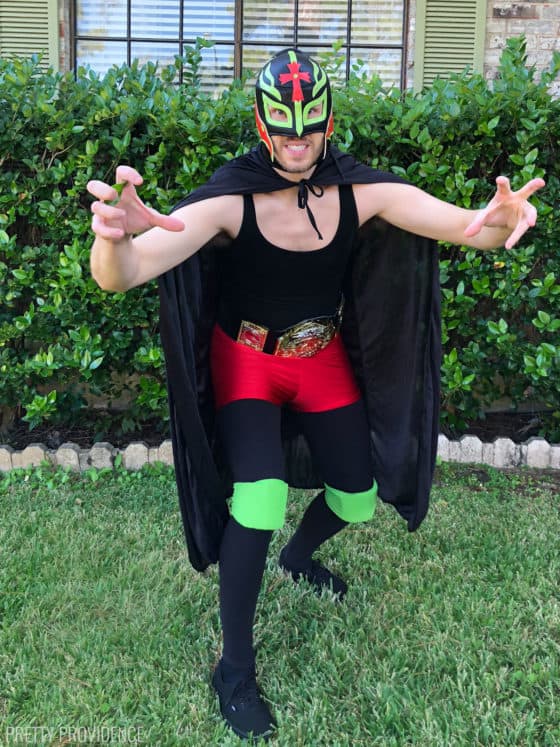 DIY Luchador Wrestler Costumes - Pretty Providence