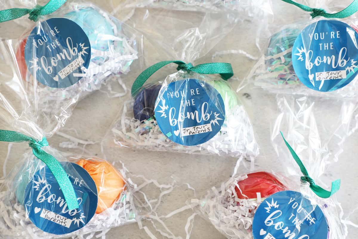 Bath Bomb Gifts with Free Printable Tags - Pretty Providence