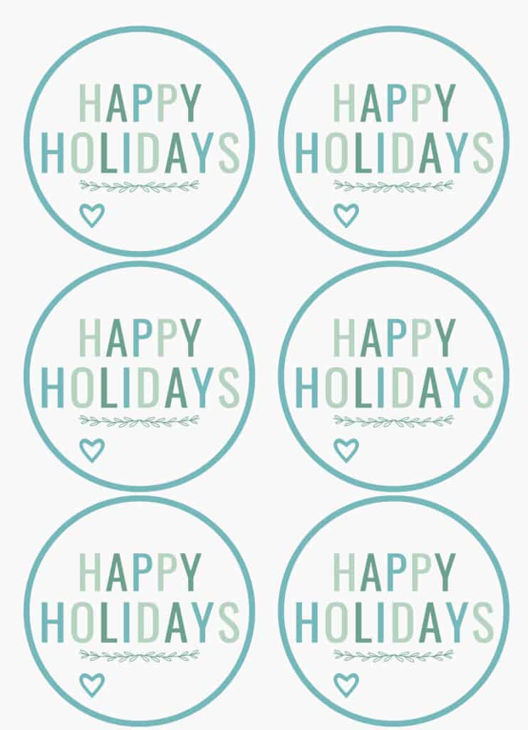 Christmas Gift Tags Printable - Pretty Providence