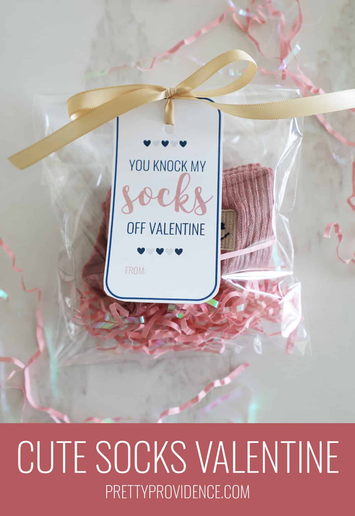 Knock Their Socks Off Free Printable Gift Idea - Pretty Providence