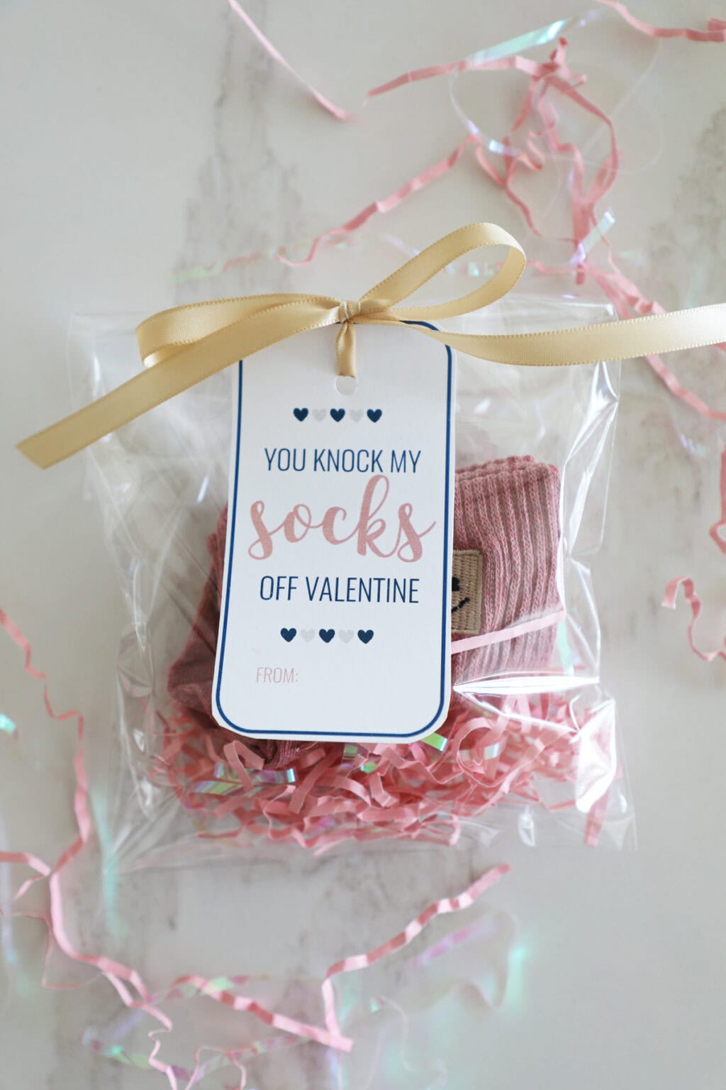 Knock Their Socks Off Free Printable Gift Idea - Pretty Providence