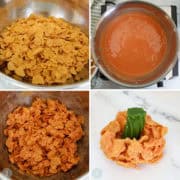 Corn Flake Pumpkin Marshmallow Treats