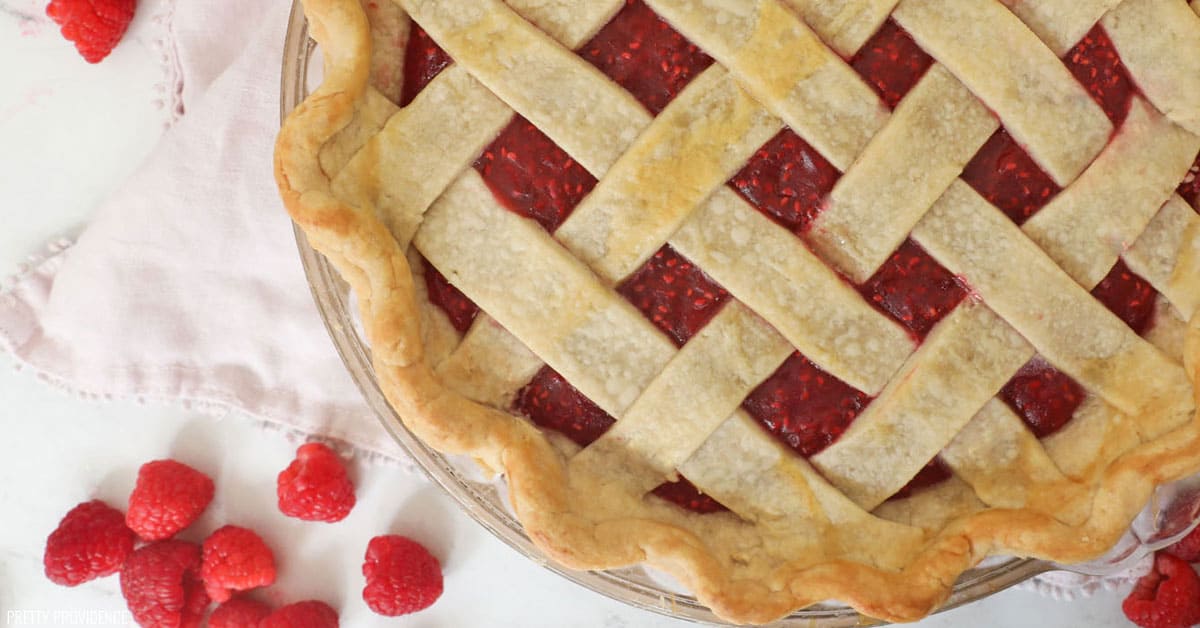 Homemade Raspberry Pie Filling - Pretty Providence