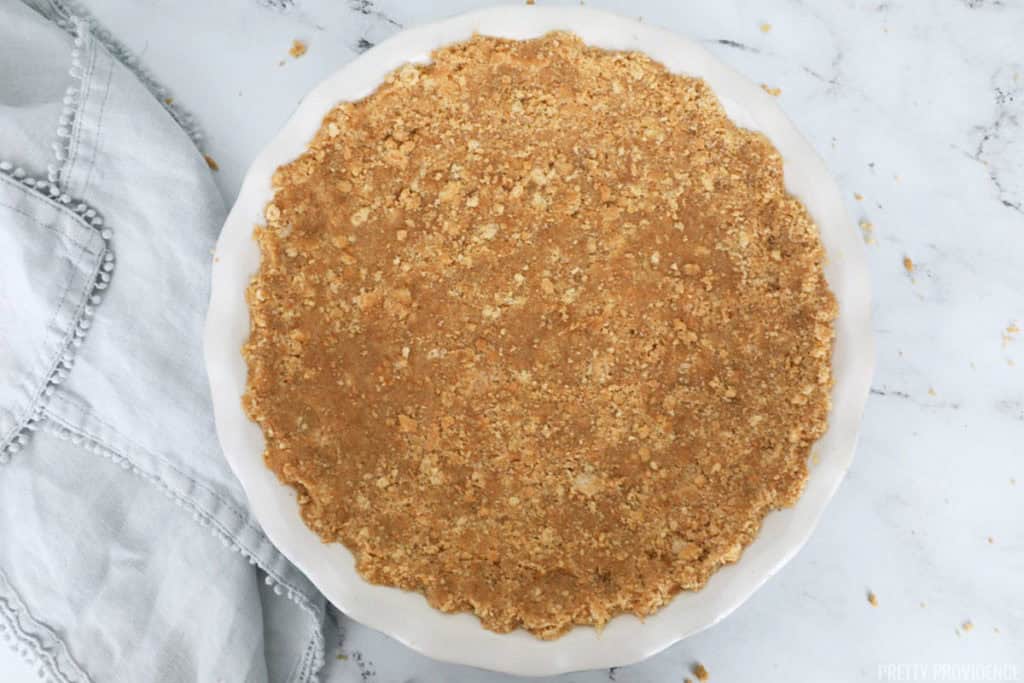 Graham Cracker Pie Crust - Pretty Providence