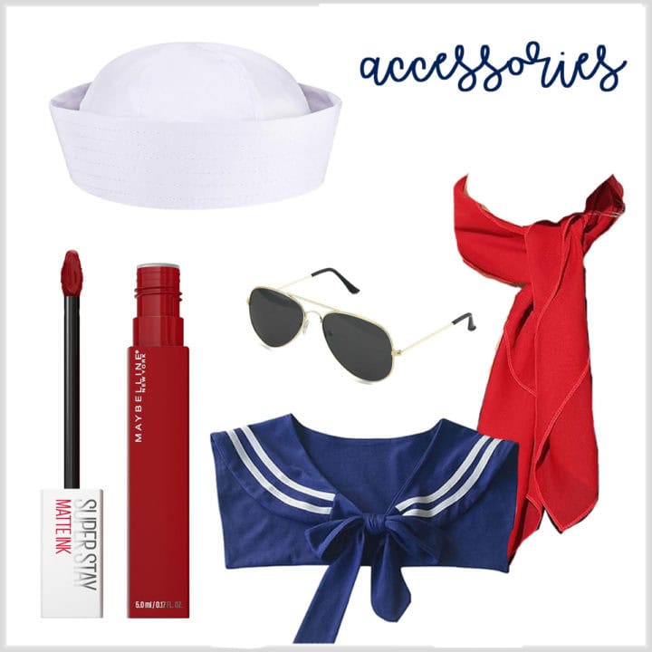 Cute and Easy Sailor Costume DIY by Pretty Providence
